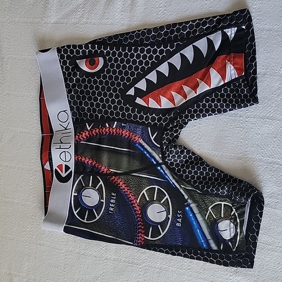 ethika | Accessories | Boys Ethika Boxers Color Black Multi Size L | Poshmark